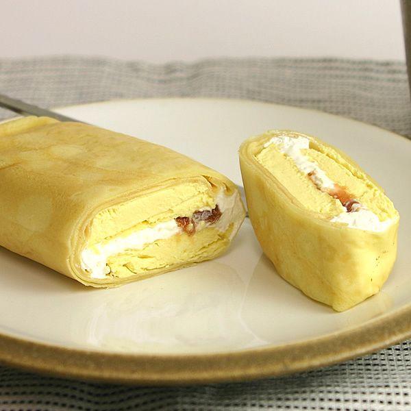 商品内容:くれーぷりん（苺）配送方法:冷凍便保存方法:要冷凍（-15℃以下）賞味期限:21日お召し上がり方法:冷蔵庫で3〜4時間程解凍して下さい特定原材料:乳、卵、小麦