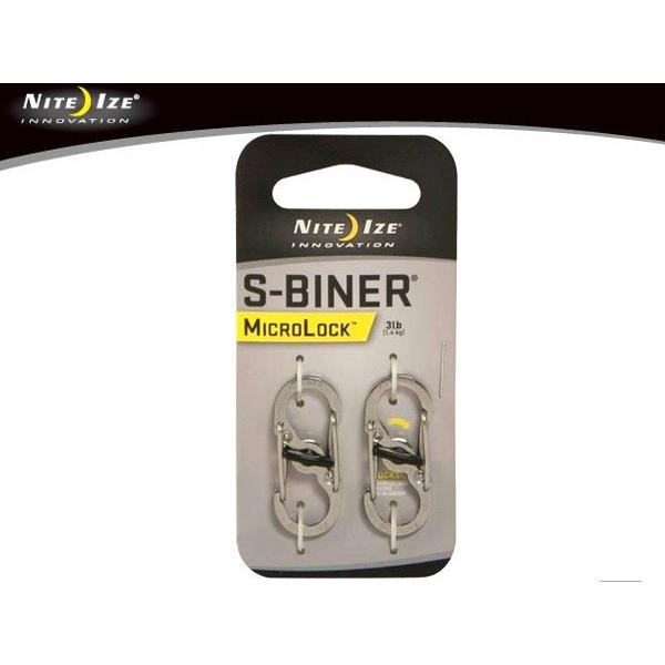NITEIZE【ナイトアイズ】 ロック機能付きS-BINER MICROLOCK #2マイクロロック #2 【NITEIZE / ナイトアイズ 】1989年創業者リック・ケース氏により設立。アメリカ、コロラド州ボウルダーに拠点を置き、さまざ...