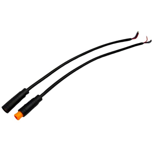 接続コード　オレンジ　3線　電源線+1信号線　12V0.4Aまで　コード約150ｍm付　1個入   ＜1co-331＞商品リスト1co-330　レッド　2線　12V0.4Aまで1co-331　オレンジ　3線1co-332　ブルー　4線1co...