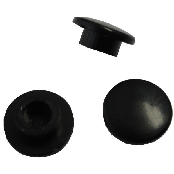 タクトスイッチ・キャップ　要接着穴径φ3mm　全体の円径φ8mm　高さ3mm＜黒＞10個入＜1sw-349＞＜＜　物理的仕様　＞＞適合スイッチ：1sw-020〜041・129〜154用接着　　　　：要　接着剤等類似1sw-348　　1sw-...