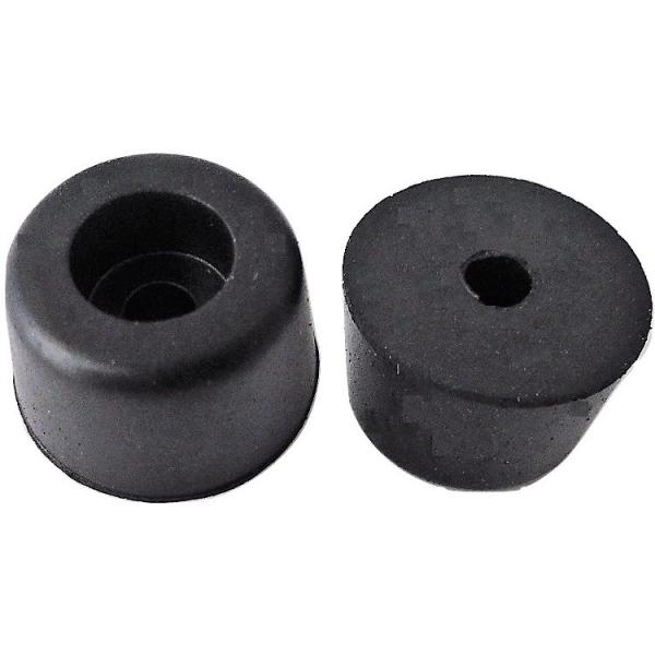 ネジ接続ゴム足　ネジ穴φ3mm　ケース面直径φ14mm　高さ9mm　ねじ接続ゴム足・ゴム足　12個入　＜2zi-092＞