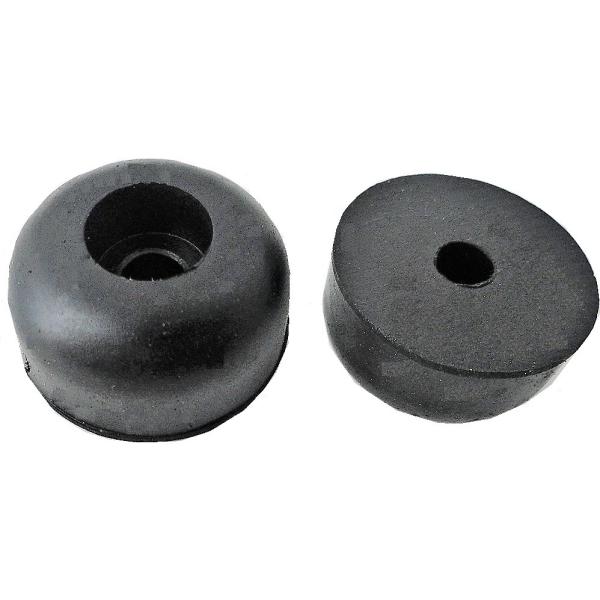 ねじ接続ゴム足　ネジ穴φ4mmネジ接続　直径φ19mm　高さ10mm　ねじ接続ゴネジ接続ゴム足　12個入　＜2zi-097＞