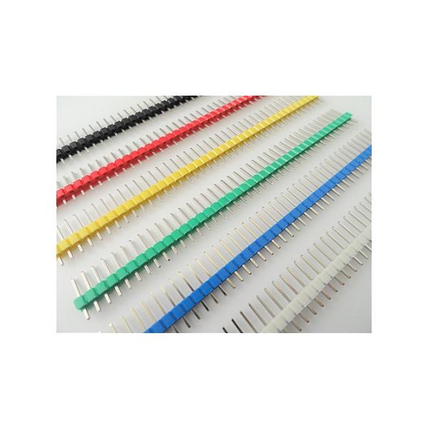 Arduino PIC AVR MCU DSP ARM　H8など2.54mm電子基板用 ＜＜　物理的仕様　＞＞  基板間の高さ　：　11mmピン間隔　　　：　2.54mm  オスピン　　　：φ0.63の四角ピン con-087　　1×40＝...