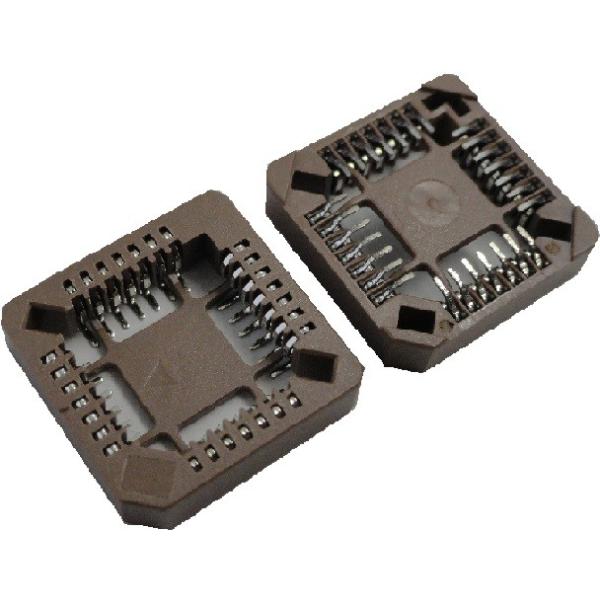 類似con-358  20ピン正方形　5×4＝20P　表面実装PLCCコネクタ351　28ピン正方形　7×4＝28P　表面実装PLCCコネクタ359　34ピン長方形　9×2+7×2＝32P　表面実装PLCCコネクタ353　44ピン正方形　1...