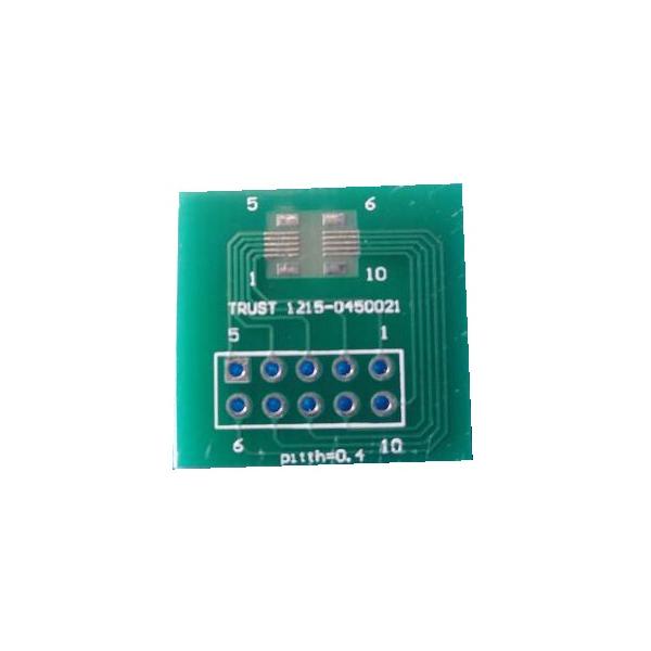 2.54mm変換基板写真では裏面、表面の両方撮影1枚の価格pcb-100　　TQFP32〜100 0.5mm、TQFP32〜100　0.8101　　QFN32　0.5mm、QFN40　0.5102　　SOP4〜28　1.27mm、SSOP〜...