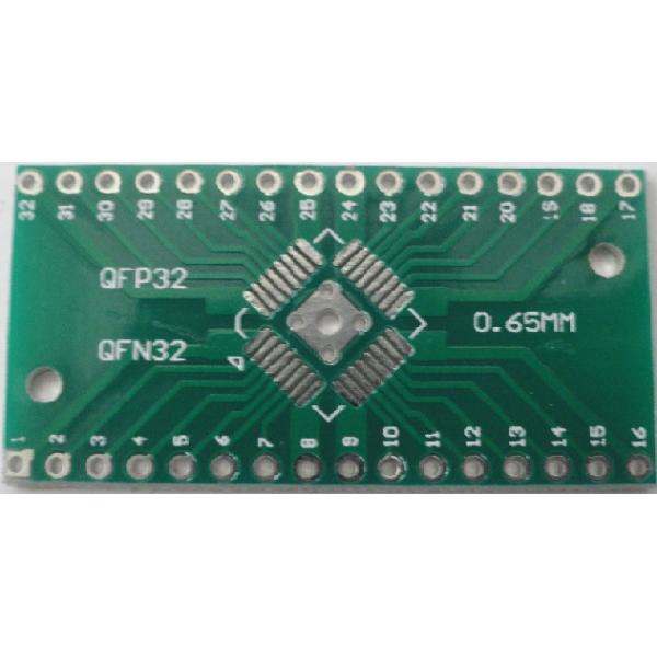 2.54mmピッチの基板に取り付け可能な変換基板写真では裏面、表面の両方撮影販売は1枚pcb-100　　TQFP 32〜100ピン0.5mmピッチ、裏面TQFP 32〜100ピン0.8mmピッチ101　　QFN　32ピン0.5mmピッチ、裏...