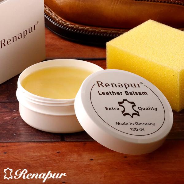 化粧品品質の保革用トリートメント。■商品詳細商品名:ラナパー レザー トリートメント 100MLブランド:Renapur内容量:100ml原産国:ドイツ付属:専用スポンジ1個■備考・スウェード、バックスキン、ヌバック、セーム革等の起毛革のも...