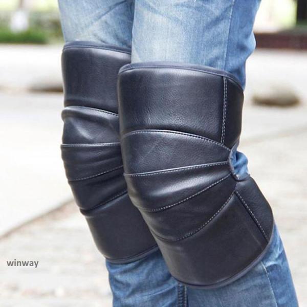 ■ 品名：バイク用膝プロテクター■ 素材：PU■ カラー：ブラック■ サイズ：写真参考■ 季節：秋/冬の検索ワード：バイク膝プロテクター 膝足プロテクター 膝当て防寒対策 防風 弾性　サイクリング バイク 自転車 膝保護バンド 膝バンド 保...