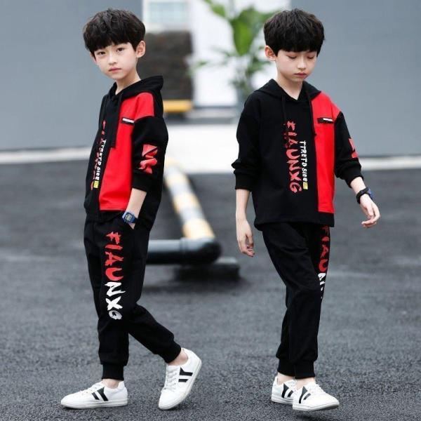 韓国子供服 ジャージ セットアップ キッズ 男の子 男児 長袖 ジュニア 2点セット スポーツウェア 新作状態：新品素材：コットン/ポリエステル★サイズ：（単位：ｃｍ）◆120cm：参考身長:115◆130cm：参考身長:125◆140cm...
