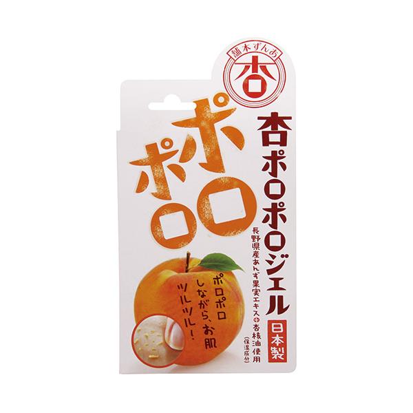 首周り、胸元、顔の「ポツポツ、ザラザラ」諦めるのはまだ早い！杏エキスで円を描くようにマッサージ。保湿成分配合でお肌ツルツル！！杏ぽろぽろジェル 100g 首回り 胸元 顔 ポツポツ ザラザラ