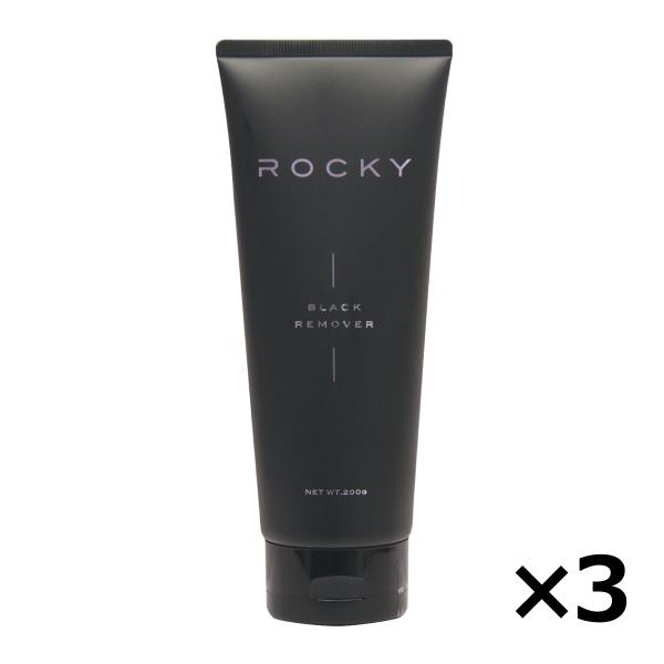 最短5分でスキンケアする除毛クリーム！！天然由来の11種の保湿成分が洗い流し後もしっとりとした肌に導きます。VIO完全対応、女性も使用出来ます。【医薬部外品】ROCKYブラックリムーバー 200g 最短5分 スキンケア 除毛クリーム VIO...