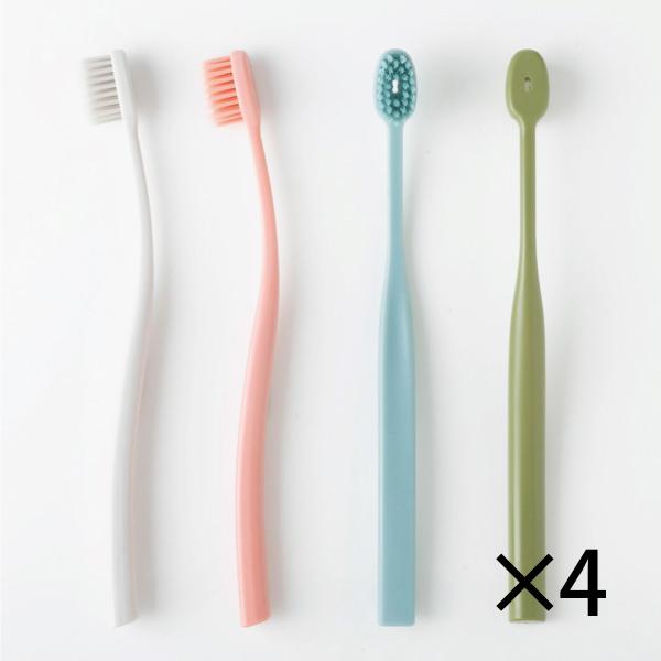 奥歯のウラまでしっかり磨ける、磨きやすい歯ブラシ！ その秘密はスリムで大きくカーブした柄！歯を包み込むようにブラッシングできるので、歯の側面や歯周ポケットのケアも簡単。