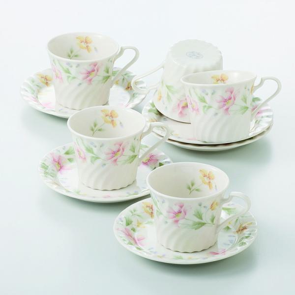 ギフト対応家庭訪問など大切なお客様には、エレガントなカップ＆ソーサーで“おもてなし”です。シンプルで使いやすい上品なフォルムと柄は、どのようなシーンでもお使いいただけます。specサイズ　　　：［カップ］Φ85×H65mm　　　　　　　［ソ...