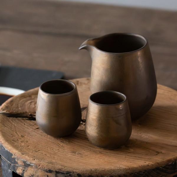 ギフト対応specサイズ　　　：［注器］W95×D85×H100mm　　　　　　　［ぐい呑み盃］φ55×H60mm容量　　　　：［注器］340ml　　　　　　　［ぐい呑み盃］90ml生産　　　　：日本製 / 波佐見焼長十郎窯材質　　　　：磁...