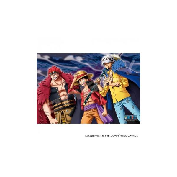 カイドウに立ち向かう最悪の世代やジンベエを加えた新生麦わらの一味の新規描き下ろしジグソーパズルです。