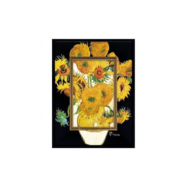 フレームと名画が一体になった迫力あるアート!モダンな黒いフレームで、お部屋をスタイリッシュに彩ります。いつまでも色あせないUVプリント仕上げです。