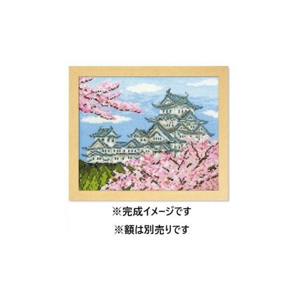 四季が織りなす日本の美しい風景をお楽しみください。技法はクロスステッチ。額(W-41)は別売り。技術レベルは上級者向。
