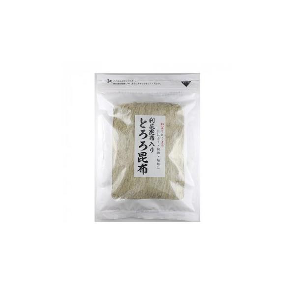 うまみの多い白口浜真昆布と、よく粘るがごめ昆布、さらに利尻昆布を20%加え、旨味と粘りのあるまろやかな風味に仕上げました。