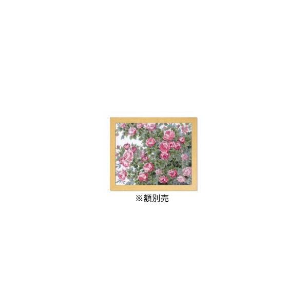 オノエ・メグミししゅうキットシリーズ。美しく咲く花たちを表情豊かに表現。技法はクロスステッチです。