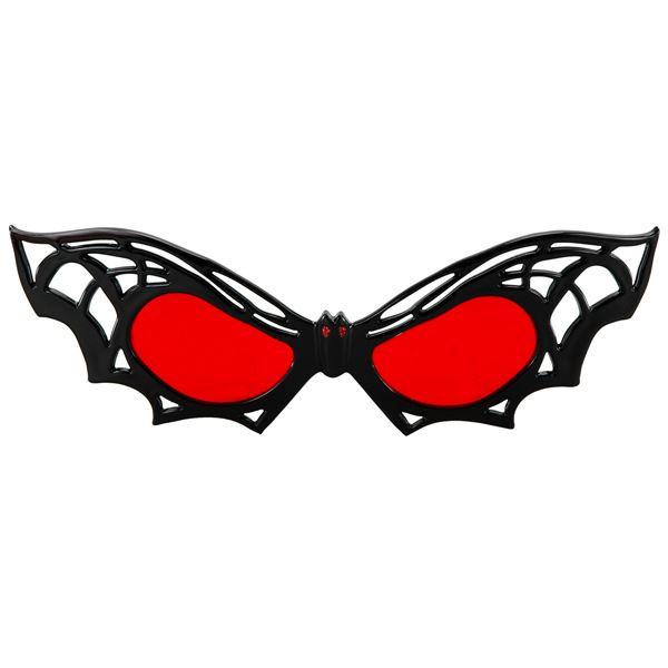 【商品名】 （まとめ）ELOPE Gothic Bat BK／RD（コウモリサングラス）【×2点セット】  [ 331630 ]