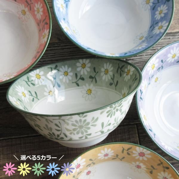 【商品名】野菊 4.8多用丼（5色選択）【規格】アウトレット【サイズ】直径 約15.1cm×高さ 約7cm【重量】約290g【容量】満水時 約640cc【素材】日本製磁器（美濃焼）　電子レンジ…OK　食器洗浄機…OK　オーブン…NG【商品説...
