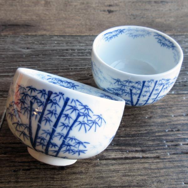 【商品名】竹林 煎茶椀【規格】アウトレット【サイズ】直径 約8.5cm×高さ 約6cm【重量】約150g【容量】満水時 約190cc【素材】日本製磁器（美濃焼）　電子レンジ…OK　食器洗浄機…OK　オーブン…NG【商品説明】ご自宅でお茶を飲...