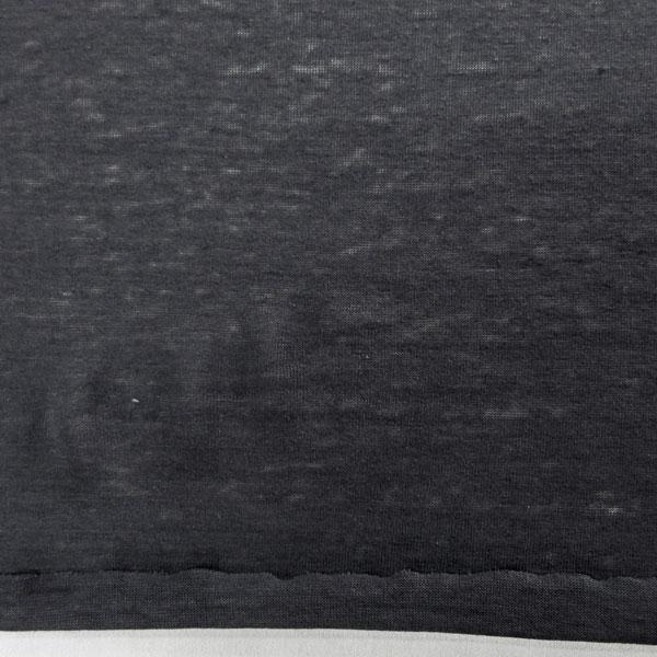 麻30/天竺ニット（sale039）無地（チャコールグレー）素材： 麻100生地巾：135cm x 1.5mmade in Japan*ネコポス便：発送不可商品です*やや薄地で肌触り良く柔らかみのある高級ニット素材ですオールシーズン活躍可能...