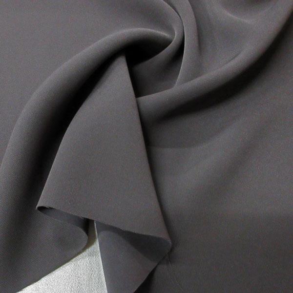ポリエステルストレッチ（YHY410）無地/チャコールグレー素材：ポリエステル100% 生地巾：140cm日本製*ネコポス便:1m（数量2）まで可能です*ストレッチパンツ生地（国産）入荷しました！やや中肉地で程よいストレッチ性がありサラっと...
