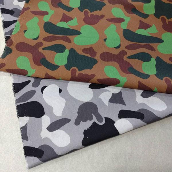 【特価価格商品】綿100%プリント生地（YMP653）カモフラ柄素材：綿100%生地巾　115cm　weight（191g/m2）ネコポス便：2m（数量4）まで可能です。made in Japan新柄（特価商品カモフラ）入荷致しました!（春...