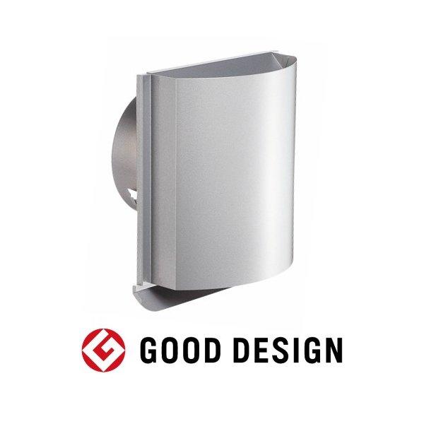 【サイズ】　呼び径：φ150ｍｍ　横幅：192mm　縦幅：200mm　奥行（出幅）：83mm【カラー】　シルバーメタリック色【材質】　フード：SUS304(t0.5)　ガラリ：SUS304(t0.5)　パイプガイド：NSSC180(t0.5...