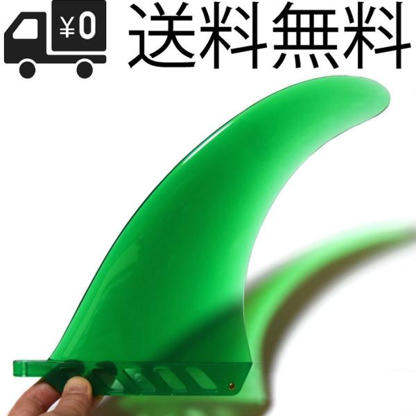 サーフィン用のロングボードにも問題なく使えます。柔らかいPLASTIC製です。フィンスクリューは付いていません。ロングボード用全体が柔らかいラバーで出来た安全なフィンです。女性や初心者にオススメです。またはリーフ(浅瀬・岩礁)や川下りにも。...