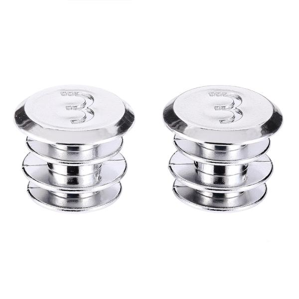 ドロップハンドルバーに使用するテープ止めエンドキャップ■2個1組■カラー：シルバー※この商品は、お取り寄せ商品となります。※メーカーの在庫切れ・廃番・入荷待ち等、ご用意できない場合が ございます。あらかじめご了承ください。