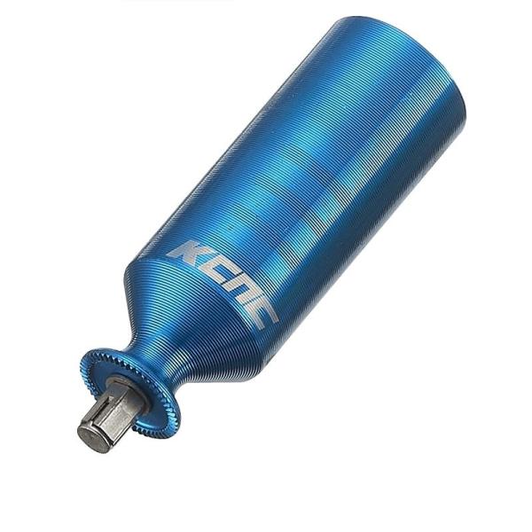 ライトアダプター　クイックリリース/スルーアクスル兼用対応：6mmの六角穴を持つスルーアクスル材質：6061アルミニウム合金全長：70mm（取り付け部の突起を除く）直径：25.4mm参考重量：26g●6mmの六角穴を持つスルーアクスルに装着...