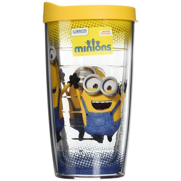 Minions Joy Tumbler with Travel Lid