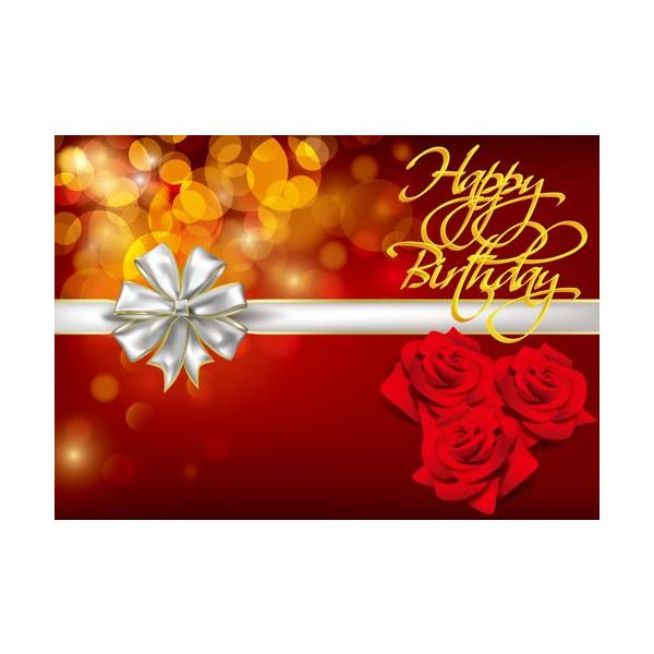 〜お誕生会の食卓を楽しく演出！〜リボンとバラがモチーフの華やかなデザインです。紙製で使い捨てなので汚れても安心。お誕生日の食卓を盛り上げてくれます！