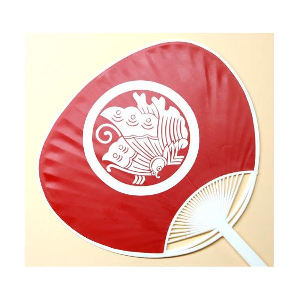 歴女の胸躍り、歴史マニアの血が騒ぐ！〜他の店では絶対買えない当店オリジナルのうちわです〜お祭り・イベントに！源氏（笹竜胆）と平家（揚羽蝶）の家紋が片面ずつに入ったインパクト大！な、うちわです。源平合戦が好きだけど、どちらかなんて選べない…そ...