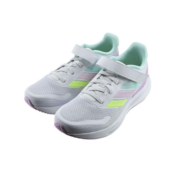 送料込み アディダス adidas CORE FAITO 5.0 EL C コアファイト 5.0 EL C (FTWWHT/CLEMIN/CLPINK) JP5153 スニーカー 女の子 ジュニア フットウェアホワイト/クリアミント NLD...