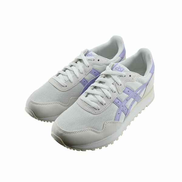 【送料無料】 ローカット メッシュ 2E EE相当 カジュアル スポーティー 通学 通勤 ウォーキング 散歩 アシックス asics WMNS TIGER RUNNER 2 ウィメンズ タイガー ランナー 2 (WHITE/VIOLET L...