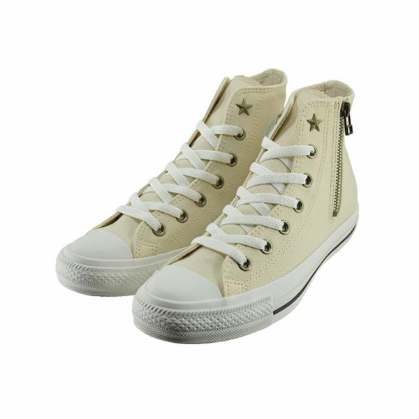 【送料無料】 ハイカット サイドジッパー ジップ ファスナー キャンバス 生成り コンバース CONVERSE ALL STAR AG Z HI オールスター AG Z HI (エクリュ(〜24.5cm)) 1SD869 スニーカー ユニセ...