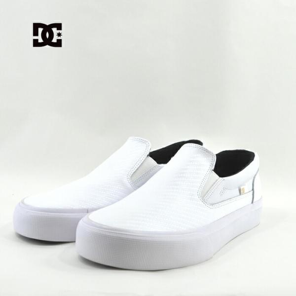 送料無料 DC スリッポン レディース セール品 DCスニーカー 25% OFF SALE ディーシー DC Ws TRASE SLIP-ON LE ウィメンズ トレイス スリップオン LE スリップオン カジュアルスニーカー ボーダー ス...