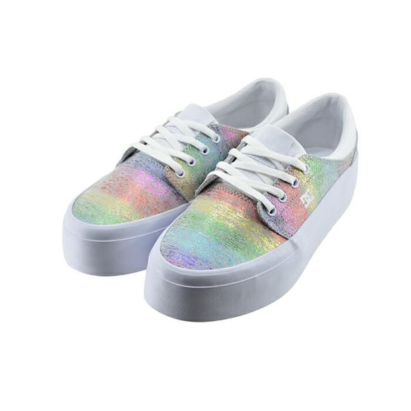 送料無料！DC スニーカー DCスニーカー 12%OFF SALE ディーシー DC TRASE PLATFORM トレース プラットフォーム トレイス ローカット カラフル 厚底 ボーダー スケーター スケートボート ADJS300269...