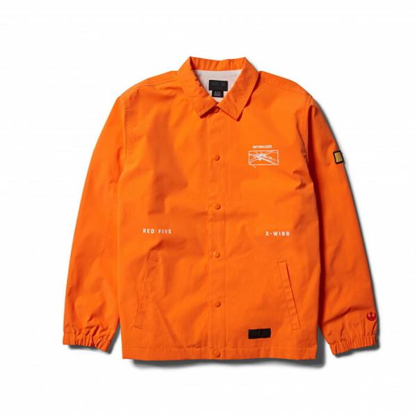 17% OFF SALE  DC ジャケット ディーシー DC SW DC XWING COACHES JACKET SW DC Xウィング コーチ ジャケット スター・ウォーズ X-WING キャロット オレンジ 74 (CARROT) ...