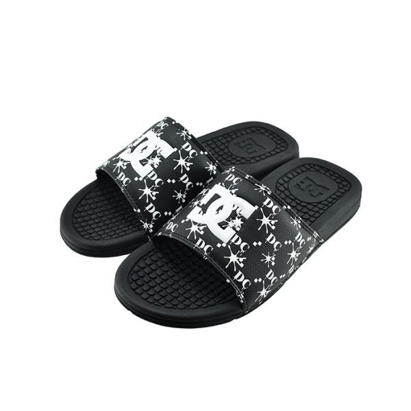 ディーシー DC BOLSA ボルサ (BLACK/WHITE) DM251092 サンダル ブラック/ホワイト DC01643 メンズ シューズ 靴 37スライドサンダル シャワーサンダル シャワサン ビーチサンダル ビーサン 海 プール...