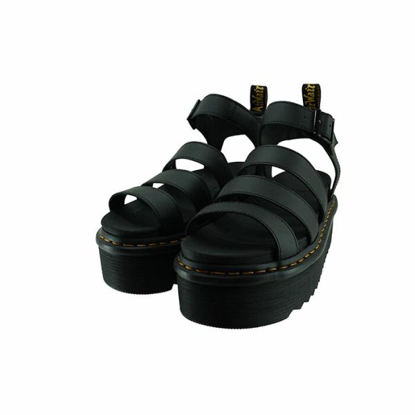 20% OFF SALE  Dr.Martins ストラップサンダル ドクターマーチン Dr.Martins BLAIRE QUAD サンダル ボリュームソール プラットフォーム 厚底 シャークソール 黒 クロ 43 (ブラック) 2729...