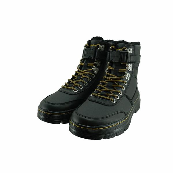 19% OFF SALE  秋冬 ウィンター ボア フリース 防温 防寒 編み上げ レースアップ マジックテープ 面ファスナー ベルクロ サイドリリースベルト パッチンベルト ドクターマーチン Dr.Martins COMBS TECH F...