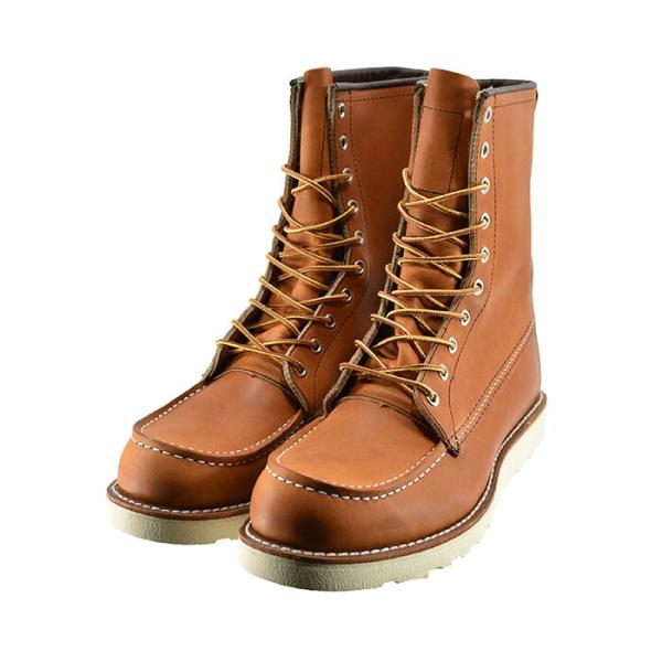 取り寄せ可 レッドウィング RED WING 8" CLASSIC MOC 8インチ クラシックモック オロレガシー ブラウン 114 CLASSIC WORK クラシックワーク モックトゥ ワイズD 編上げ 編み上げ レースアップ (OR...