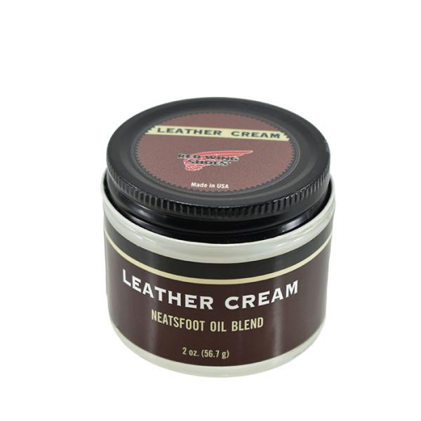 レッドウィング RED WING LEATHER CREAM レザークリーム (ノーカラー) 97095  ユニセックス 無色  97乳化性クリーム ヌバック ヌメ革 ケア用品 純正ケア用品 シュークリーム 靴クリーム ブーツケア用品 革靴