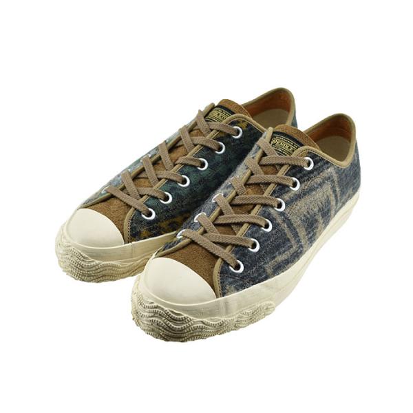 スピングルムーヴ SPINGLE MOVE ペンドルトンコラボ ローカットスニーカー (BROWN(〜24.5cm)) SP1306 スニーカー ユニセックス ブラウン レディース シューズ 靴 06PENDLETON ウールウェア老舗ブラ...