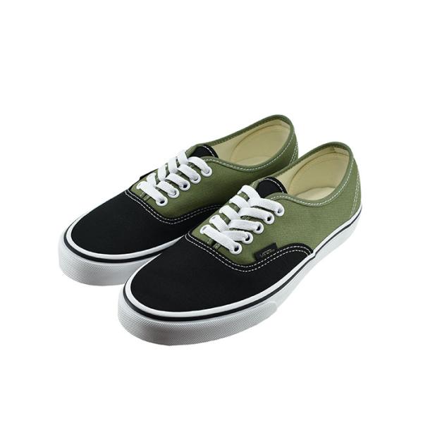 送料込み ヴァンズ VANS AUTHENTIC オーセンティック (POP LODEN GREEN(25.0cm〜)) VN000BW5 スニーカー ユニセックス ポップロンドングリーン メンズ シューズ 靴 37ローカット バイカラー ...
