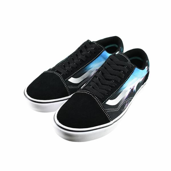 【送料無料】 ローカット F1 フォーミュラ・ワン スケートボード スケボー スケーター スケートボーダー ヴァンズ VANS COMFYCUSH OLD SKOOL コンフィクッシュ オールドスクール (FORMULA 66 BK(25c...